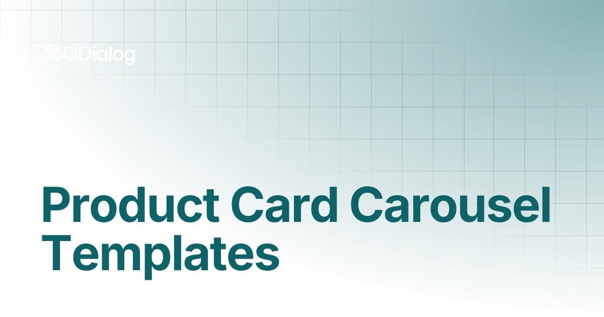Product Card Carousel Templates | Client Documentation