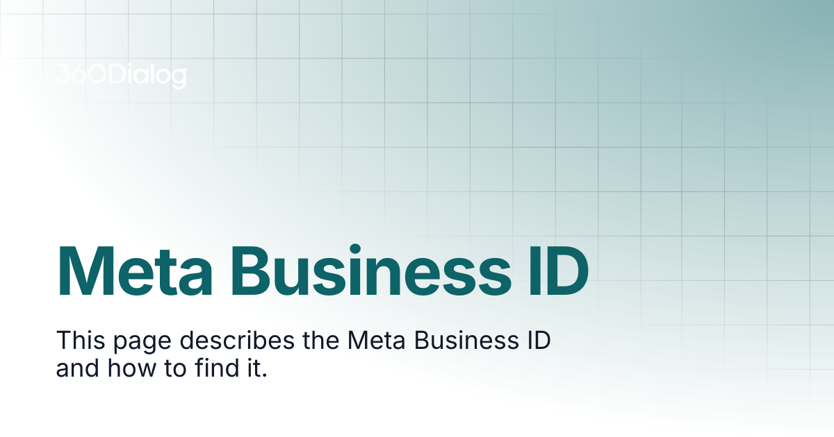 Meta Business ID | Client Documentation