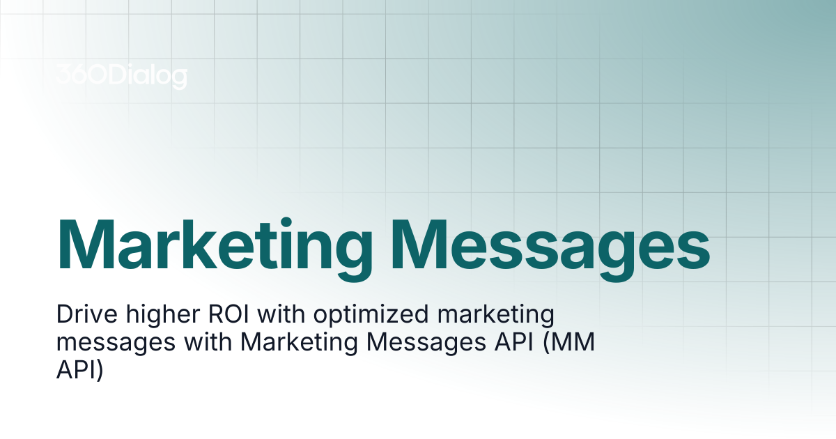 Marketing Messages | Client Documentation