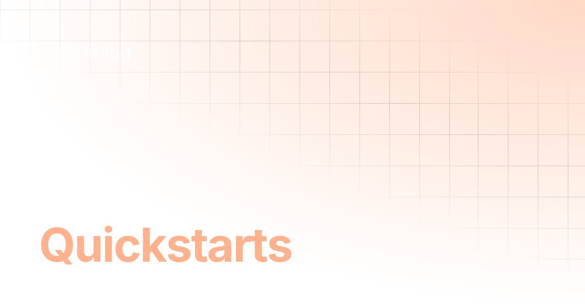 Quickstarts | 360Dialog